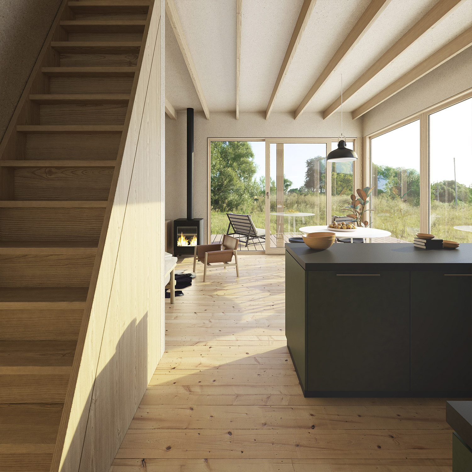 Hyta Stork - The minimalist cube hytte