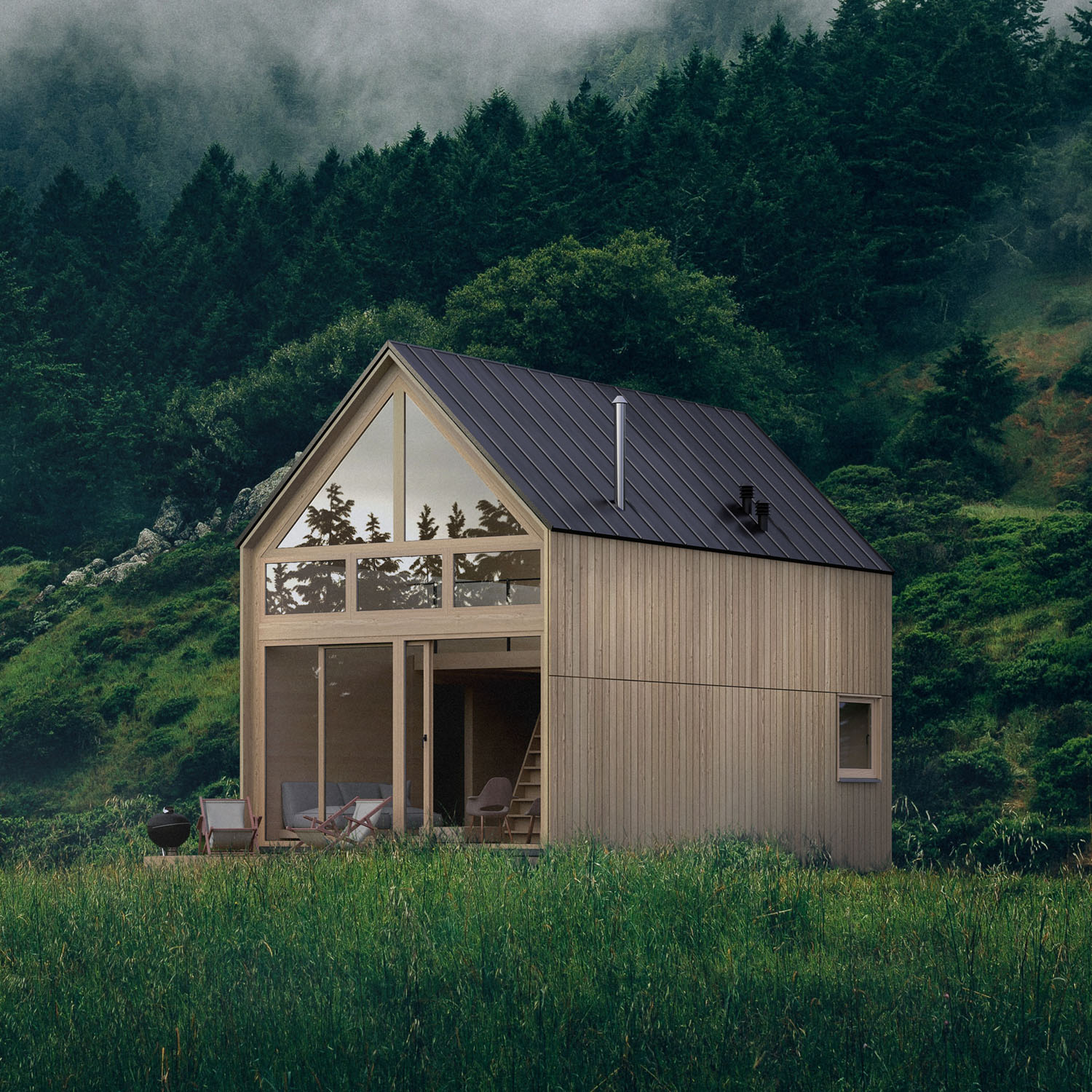 Hyta Hest - Functional Barn-Type Tiny House